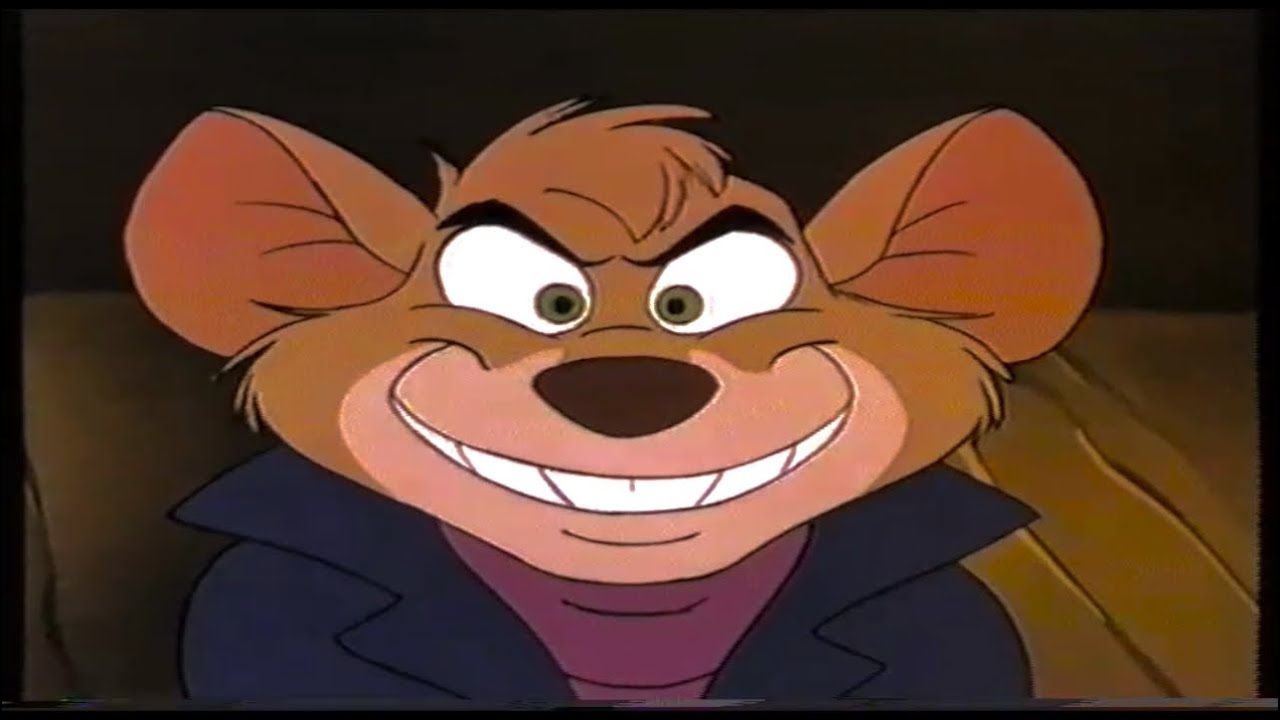 Basil The Great Mouse Detective: Basil And Dawson Escape (1986) (VHS ...