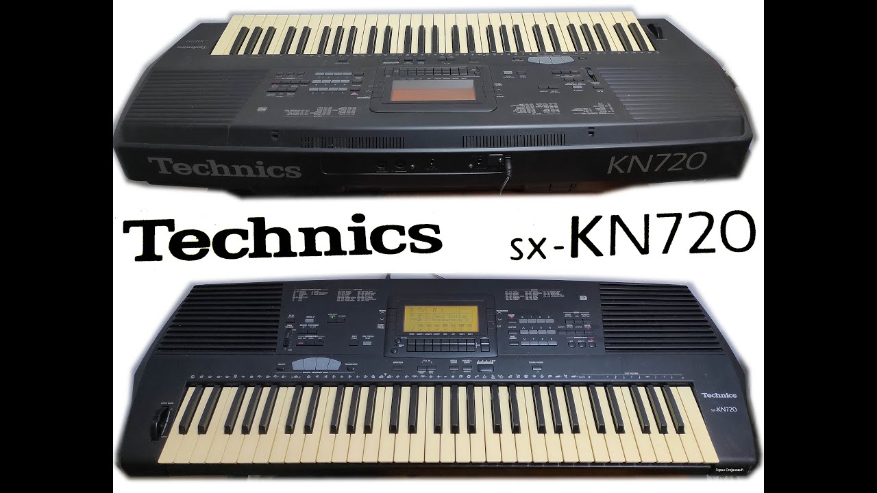 Technics SX-KN 720 (DEMO songs) - YouTube