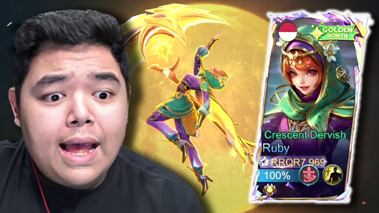 TUTOR + REVIEW SKIN RAMADHAN RUBY "CRESCENT DERVISH" !! #MLBB - YouTube