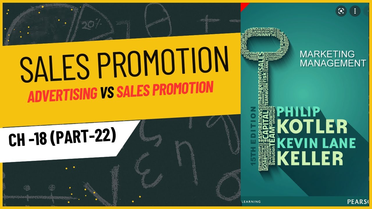 CH 18 | PART - 22 || SALES PROMOTION || ADVERTISING VS SALES PROMOTION ...