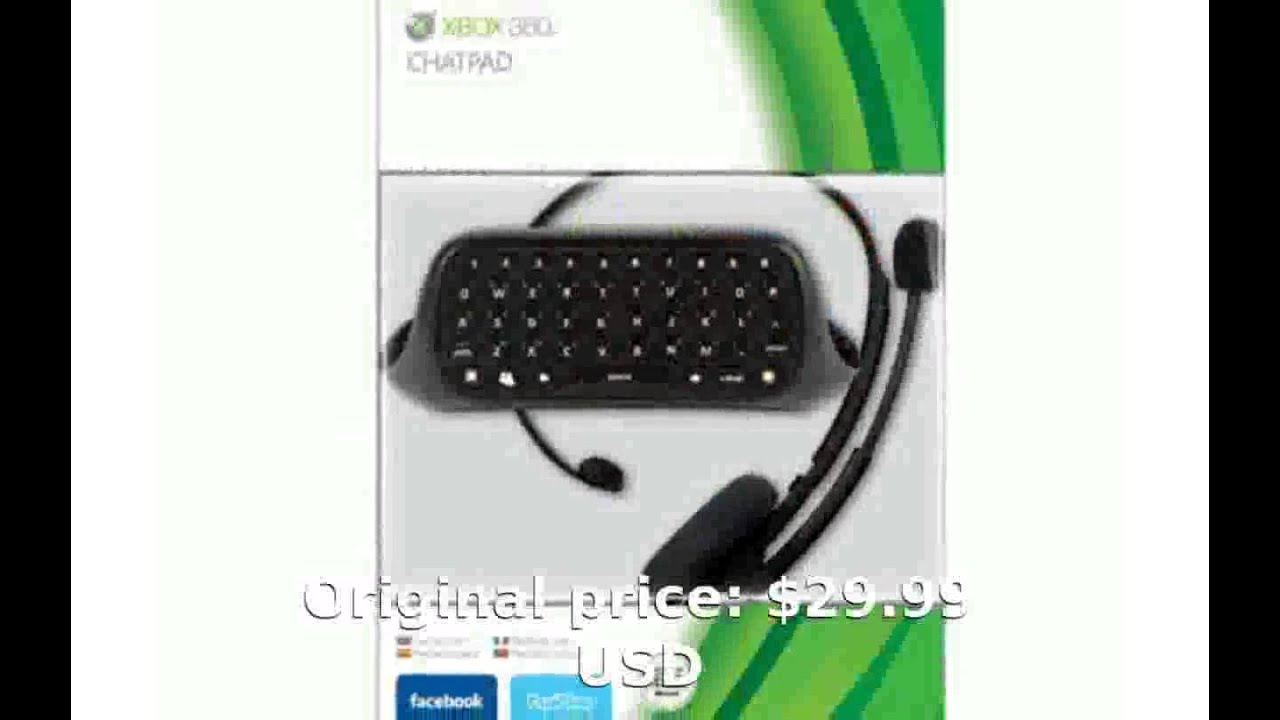 Microsoft Xbox 360 Chatpad - Full Specs and Specification - YouTube
