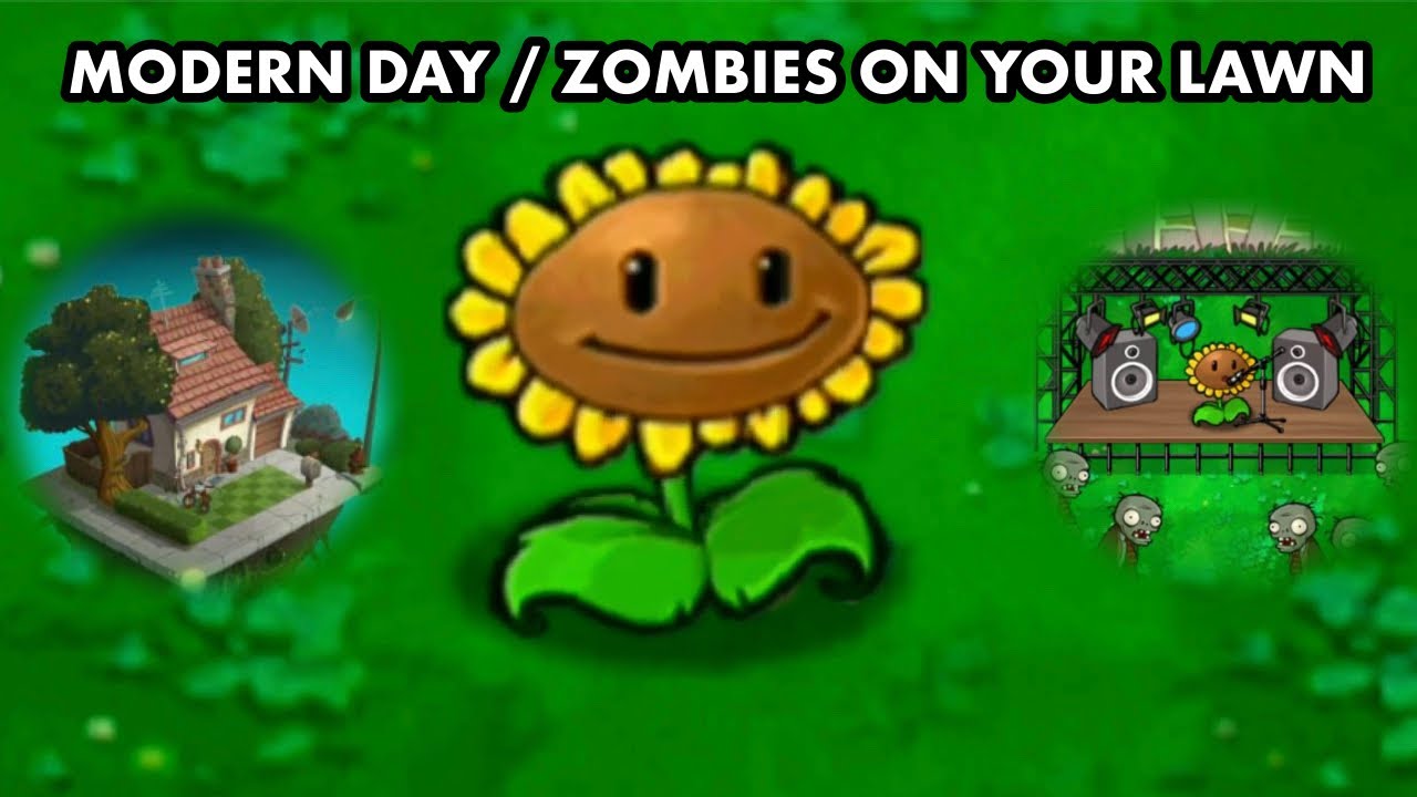 (PvZ) Modern Day Final Wave x Zombies On Your Lawn - YouTube