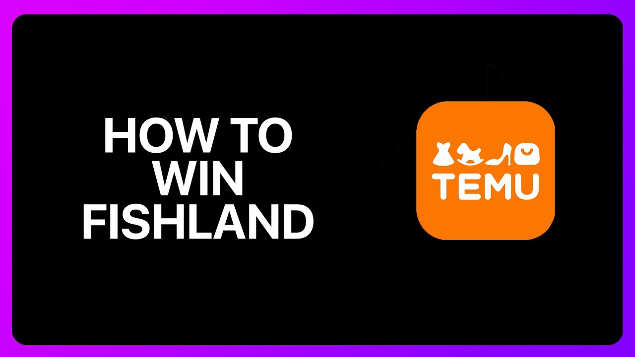 How To Win Fishland Temu Tutorial - YouTube