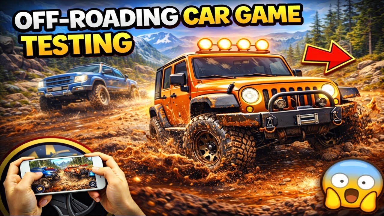 This OFF-ROAD Game Feels TOO REAL 😱 | Extreme 4x4 Driving on Android ...