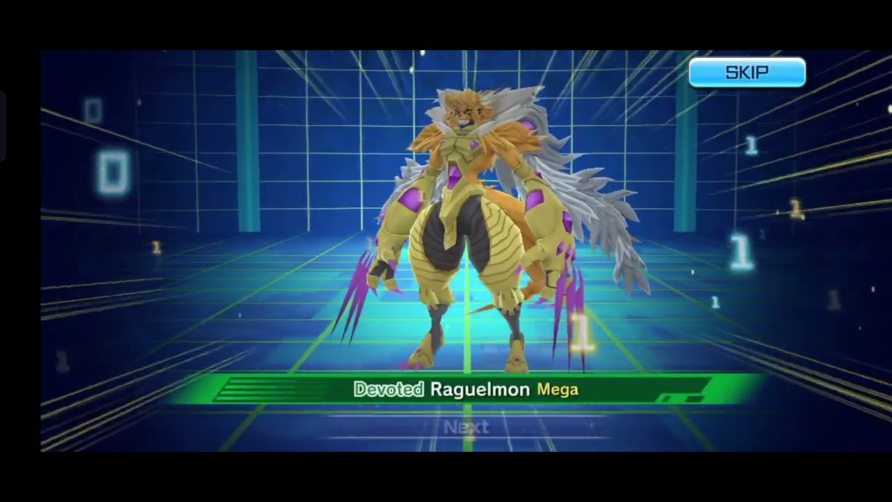 Maycrackmon Digivolve Raguelmon - YouTube