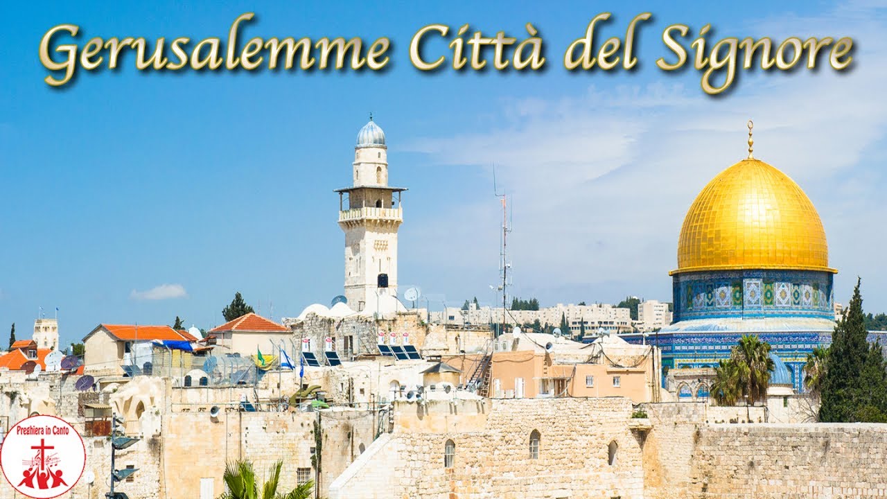 GERUSALEMME CITTA' DEL SIGNORE Karaoke Versione strumentale Musica ...