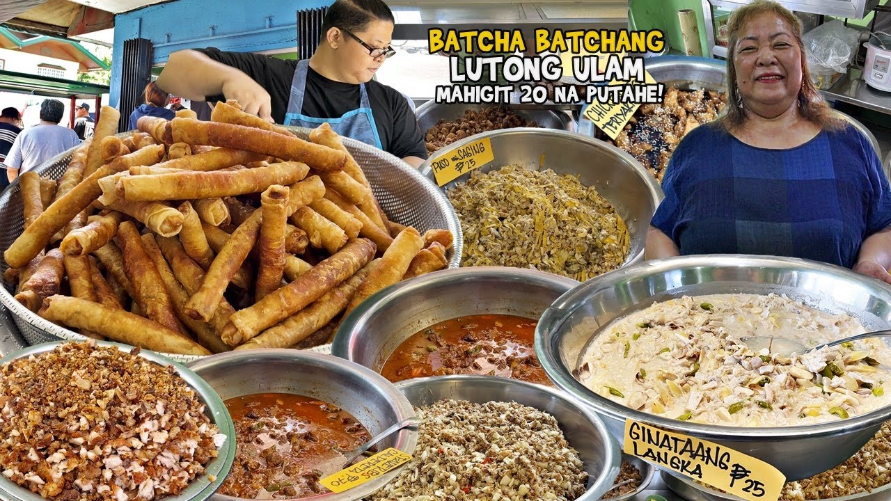 25Pesos na "BATCHA BATCHANG LUTONG ULAM" Mahigit 20 na PUTAHE sa Angeles City Pampanga! (HD ...