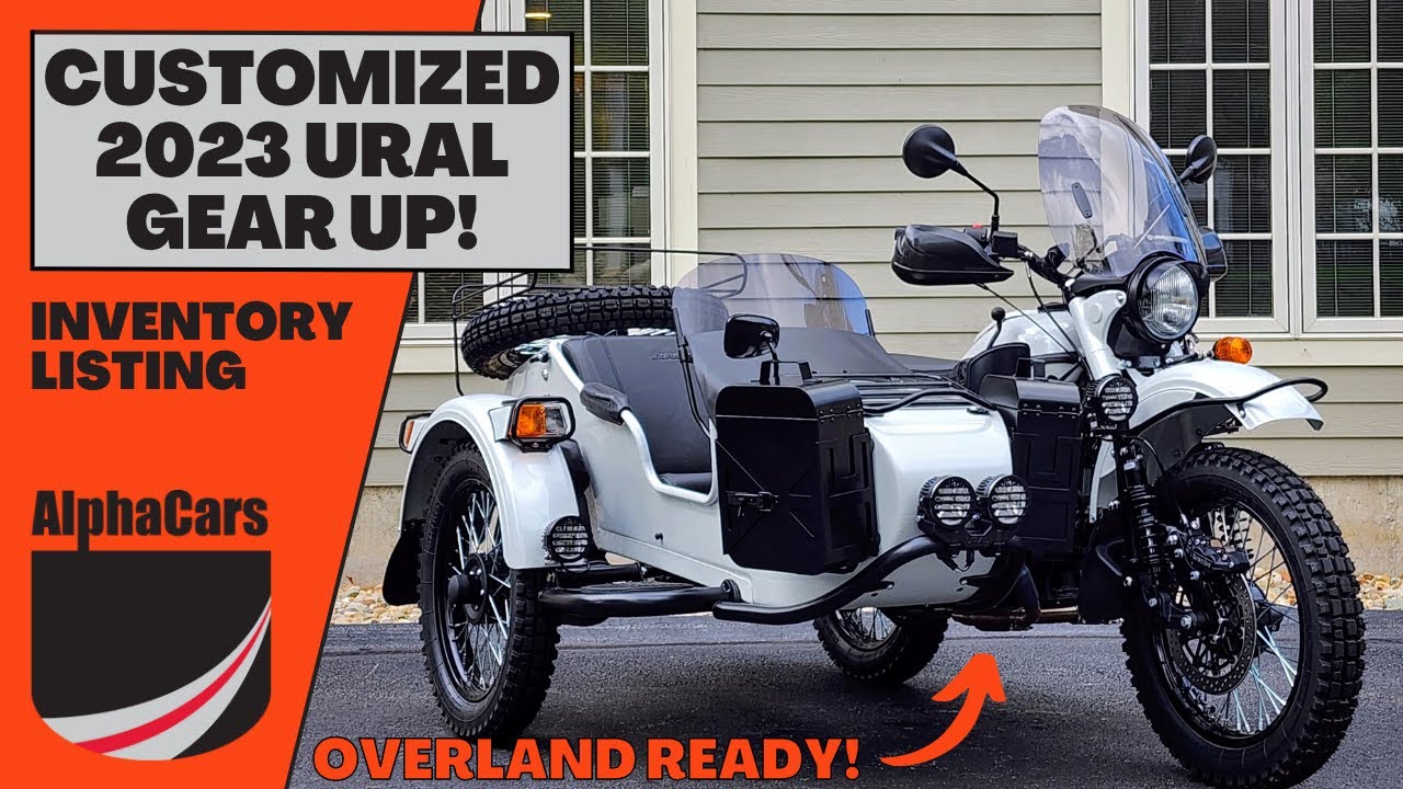 Embark on Epic Journeys with this Custom 2023 Ural Gear Up Rainier White - YouTube