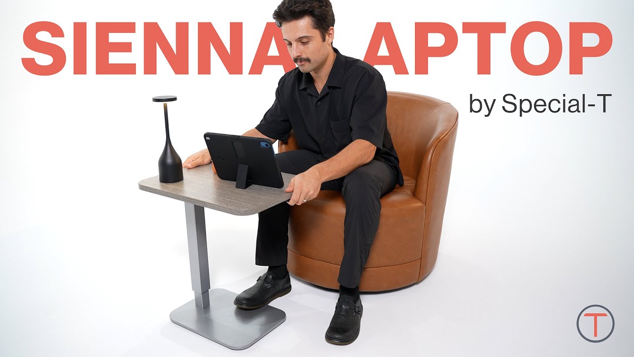 Sienna Laptop Table Product Overview - YouTube