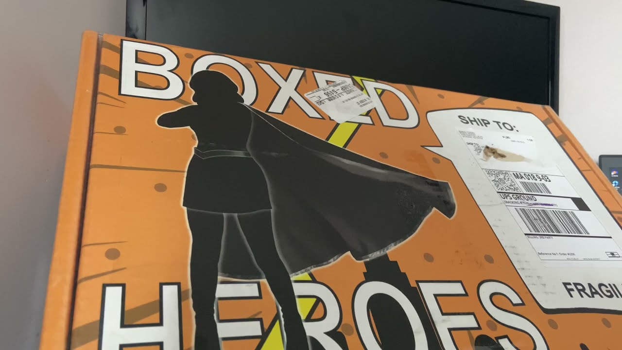Boxed Heroes Superhero Box - YouTube