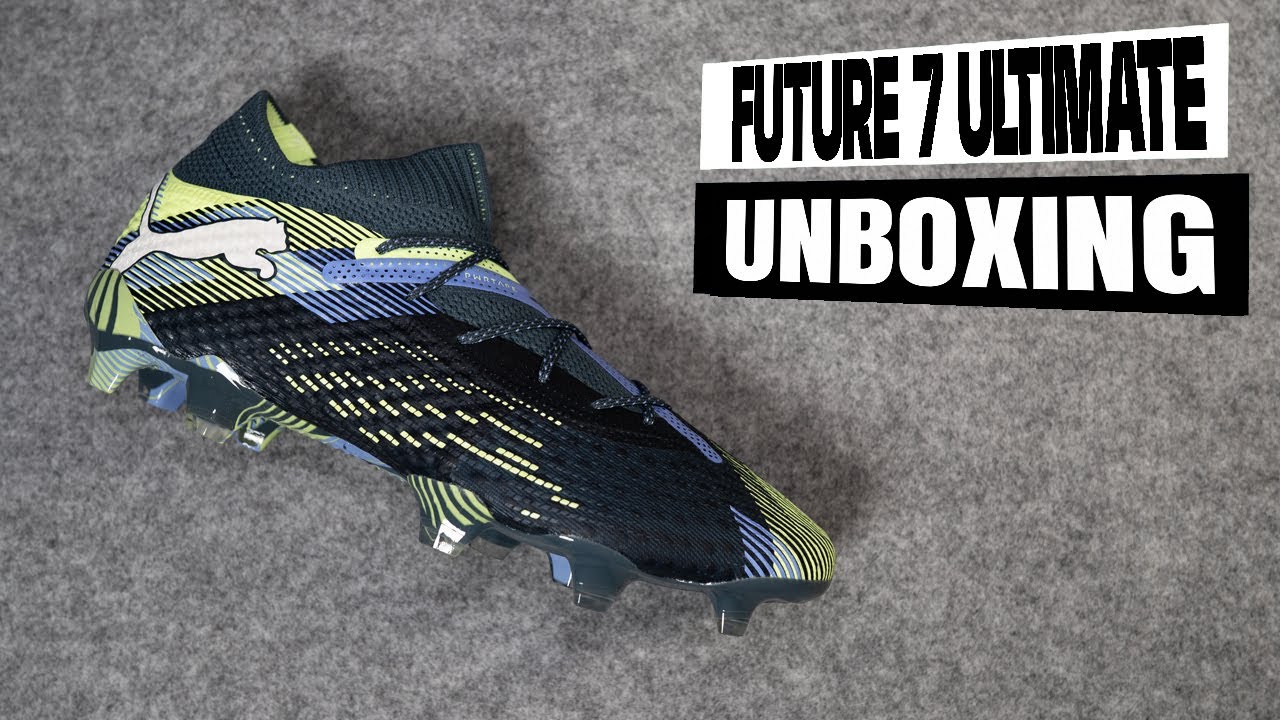 Puma Future 7 Ulitmate FG/AG Lights Out Pack 4K Unboxing / 107916-03 ...