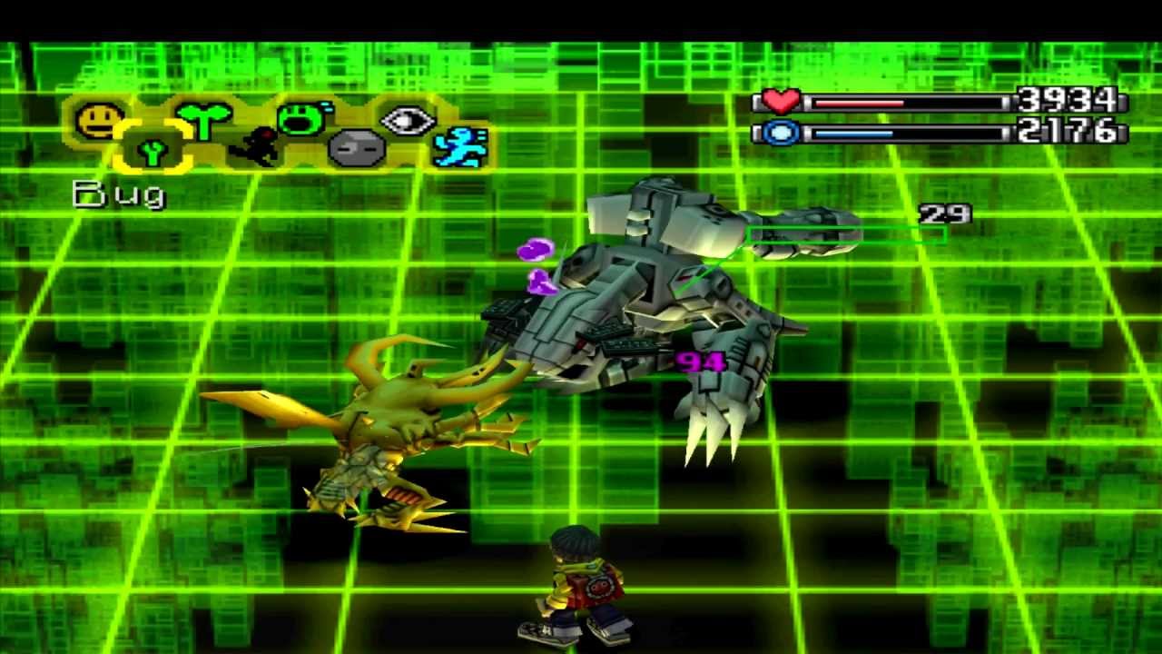 Digimon World - Machinedramon Battle - YouTube