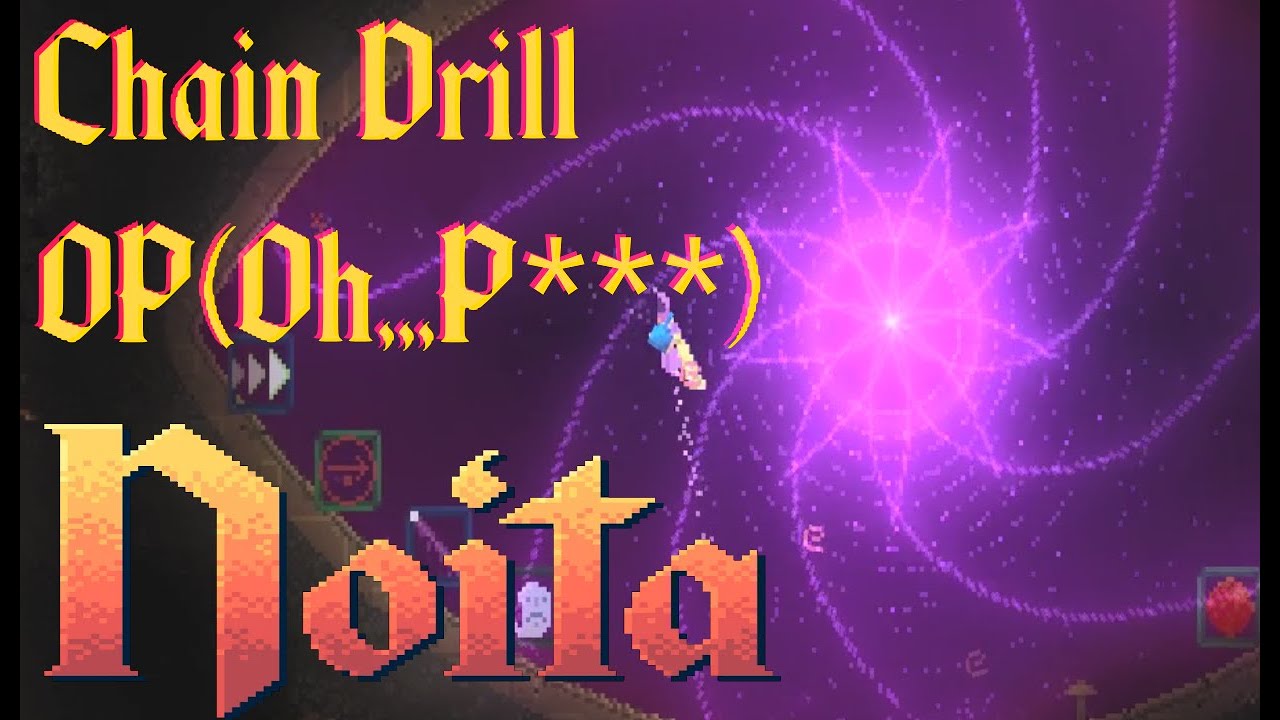 Holy HiSii Base: The Fire Chain Oil Slick !!! | Noita 1.0 - YouTube