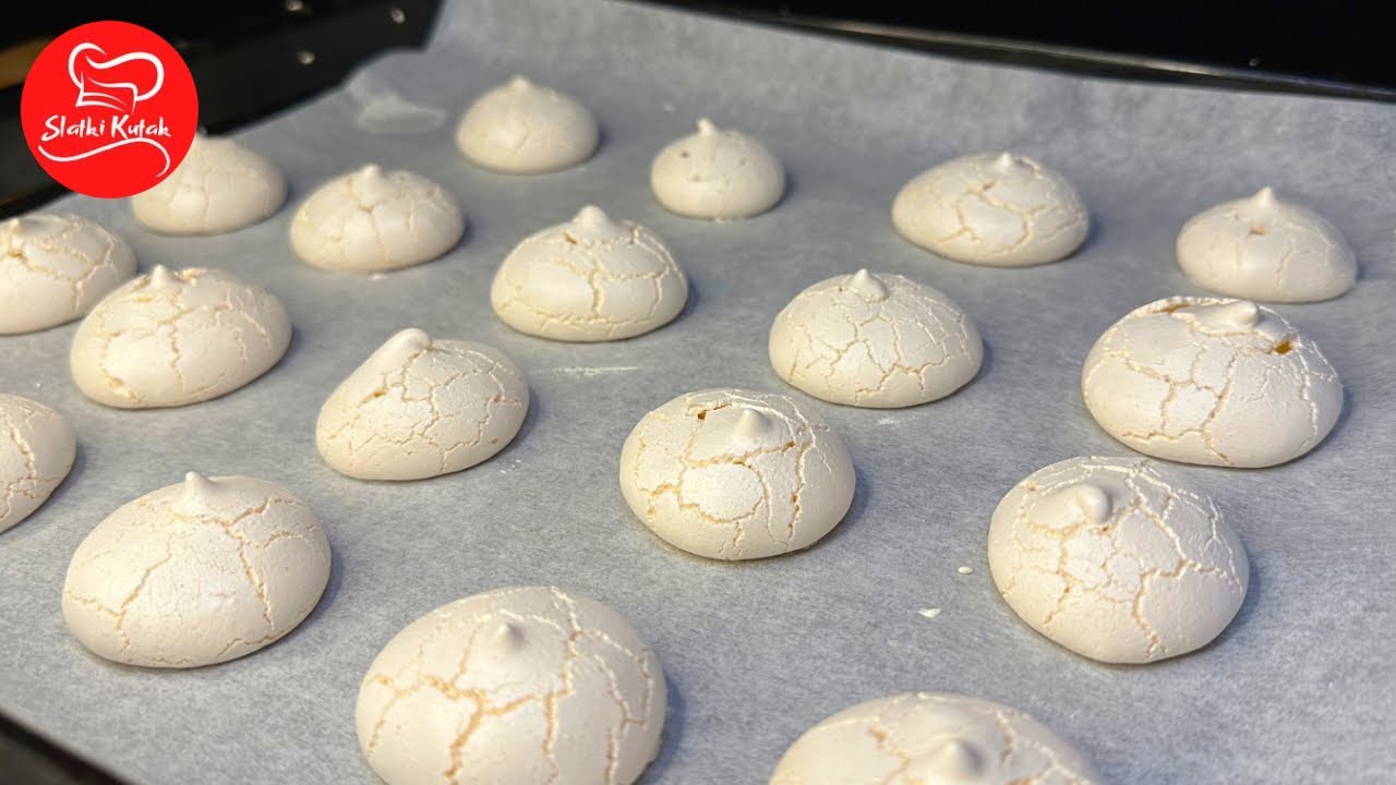 RECEPT ZA PUSLICE - Kako napraviti domaće puslice - Meringue Recipe ...