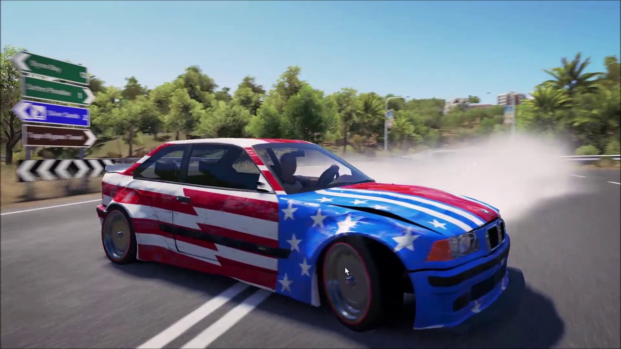 ShitCar | Forza Horizon 3 | BMW E36 | Hoonigan livery - YouTube