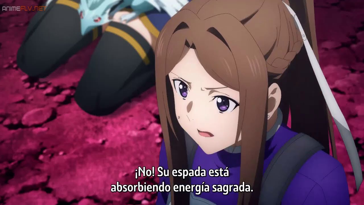 Poh es salvado por su arma y "derrota a Asuna" - YouTube