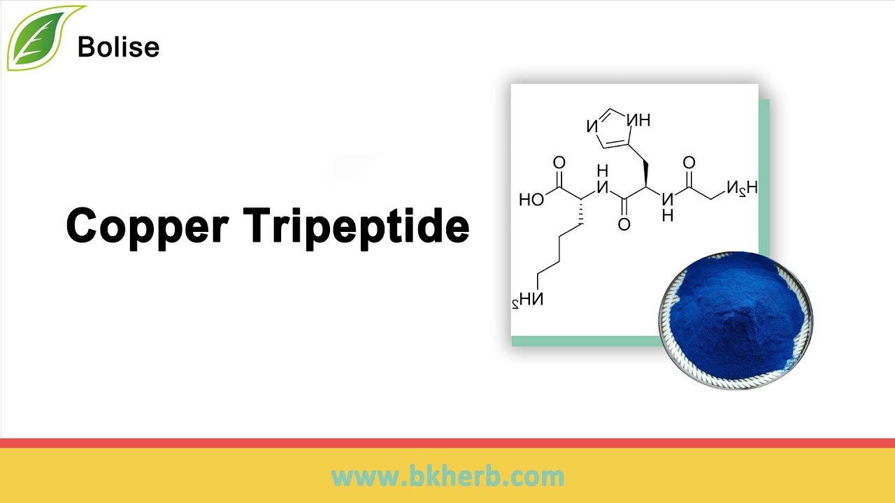 What is Copper Tripeptide 1/Copper Peptide (GHK-Cu)? - YouTube