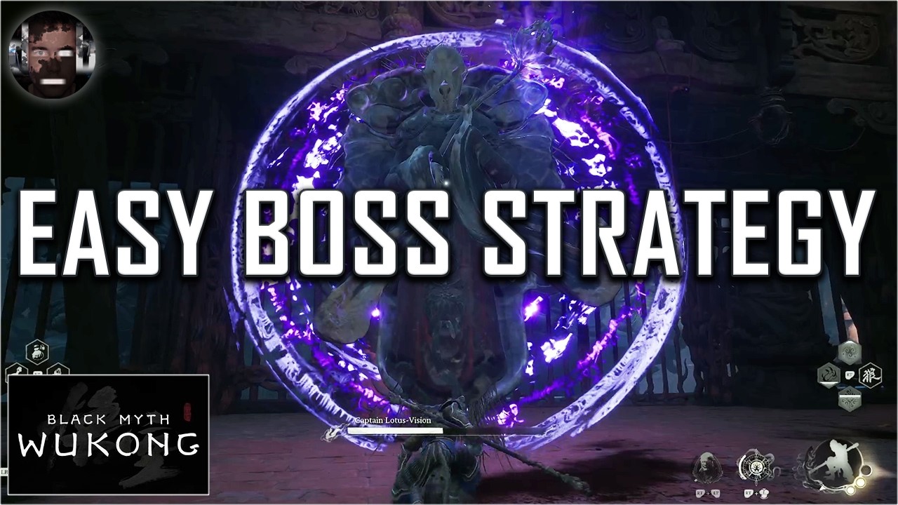 Captain Lotus-Vision Boss Guide (Black Myth) - Easy Strategy - YouTube