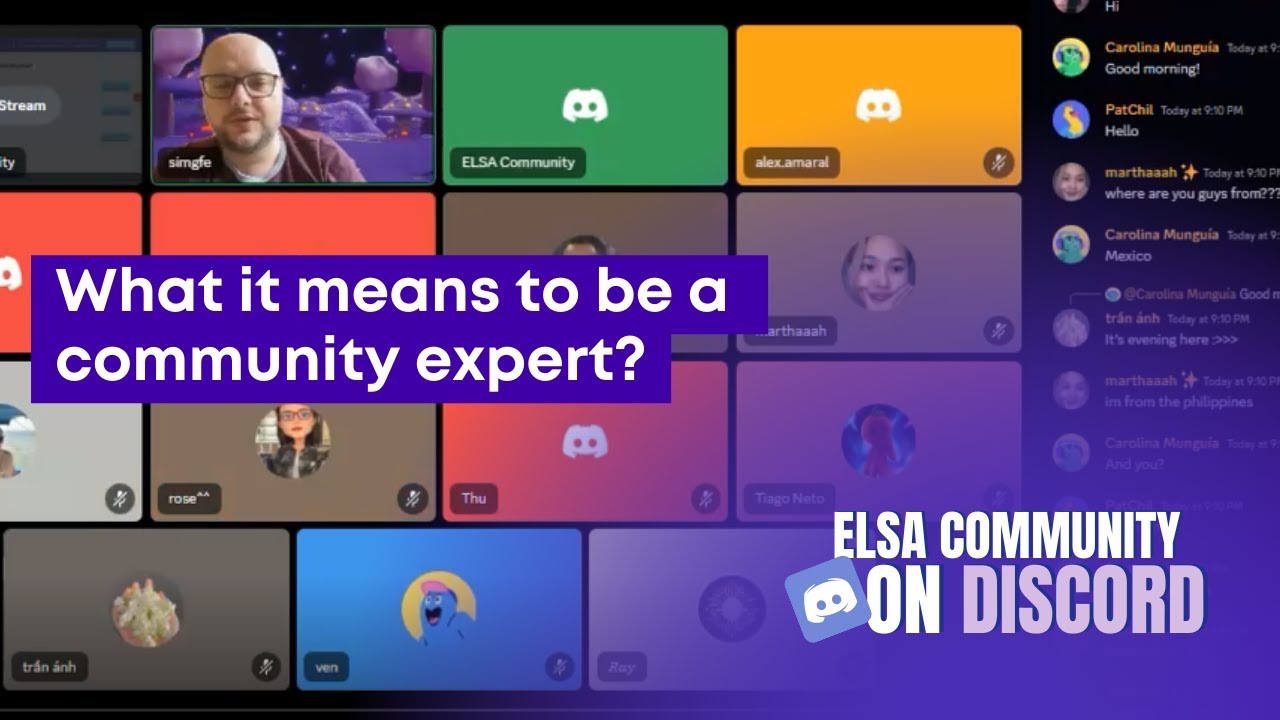 ELSA Community experts - LEAD and SHARE 🤩 - YouTube
