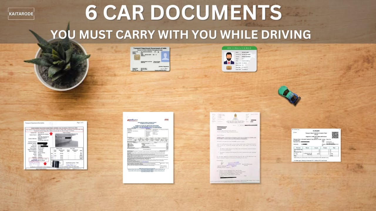 Essential Car Documents You Must Have: A Comprehensive Guide ...