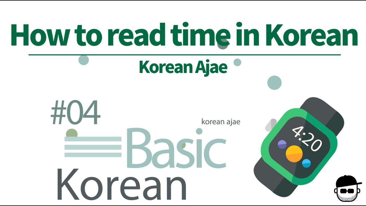 Learn Korean_How to read time in Korean - YouTube