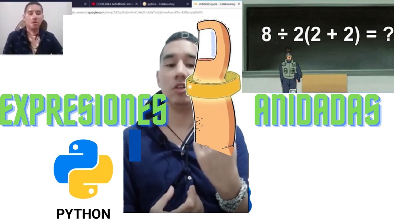 💔Expresiones Anidadas | Precedencia de Operadores | Yuscu Mejia |CURSO🔥 Python Leccion 4.5 ...