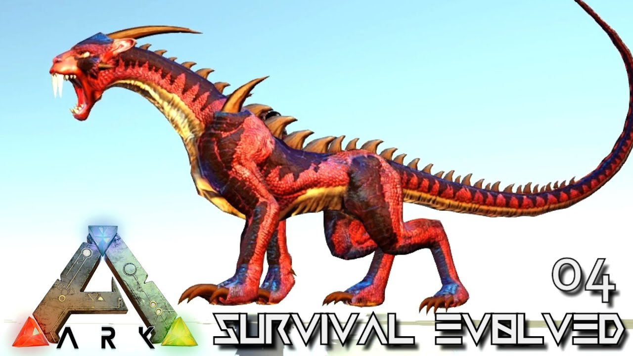ARK: SURVIVAL EVOLVED - DRAGON TIGER HYBRID DRIGER !!! | ARCHAIC ...