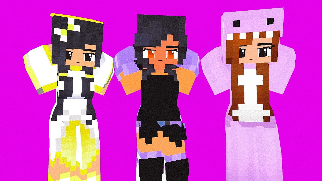 DARLING OHAYO SUPER IDOL DANCE : MINECRAFT ANIMATION | APHMAU 09 ...