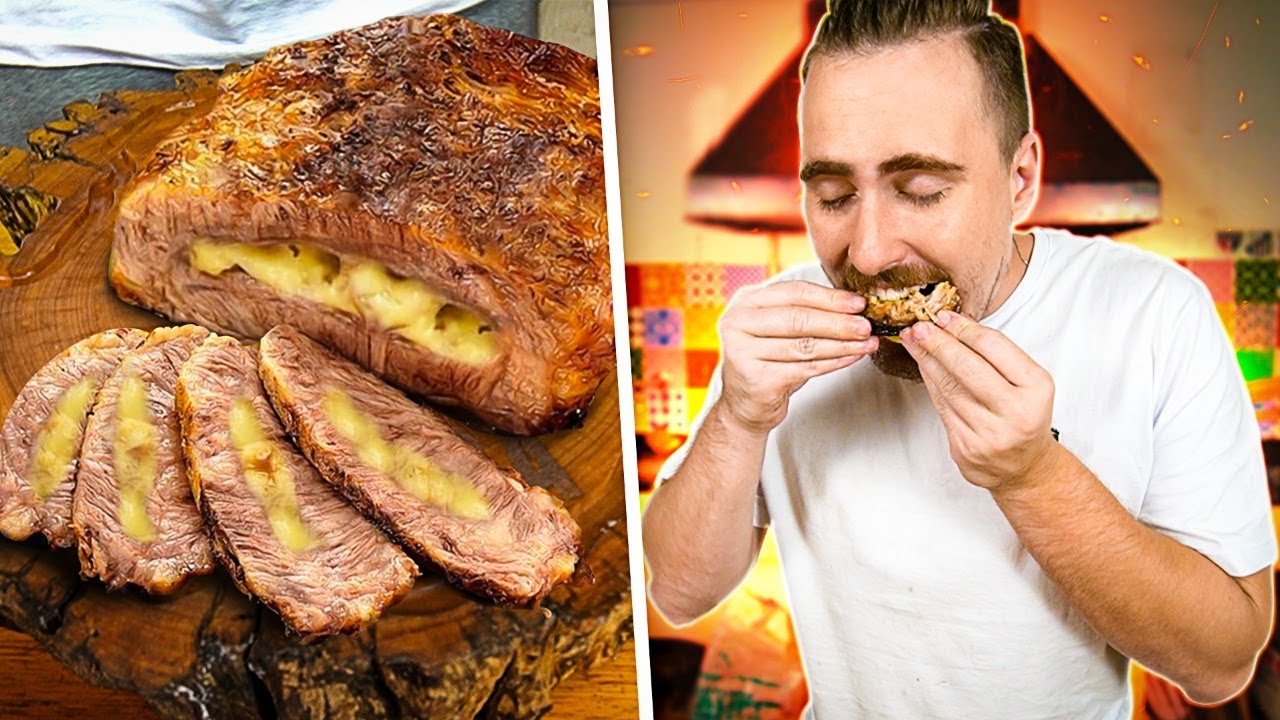 Cupim Recheado com queijo - Churrasco todo dia /Gaba\ - YouTube