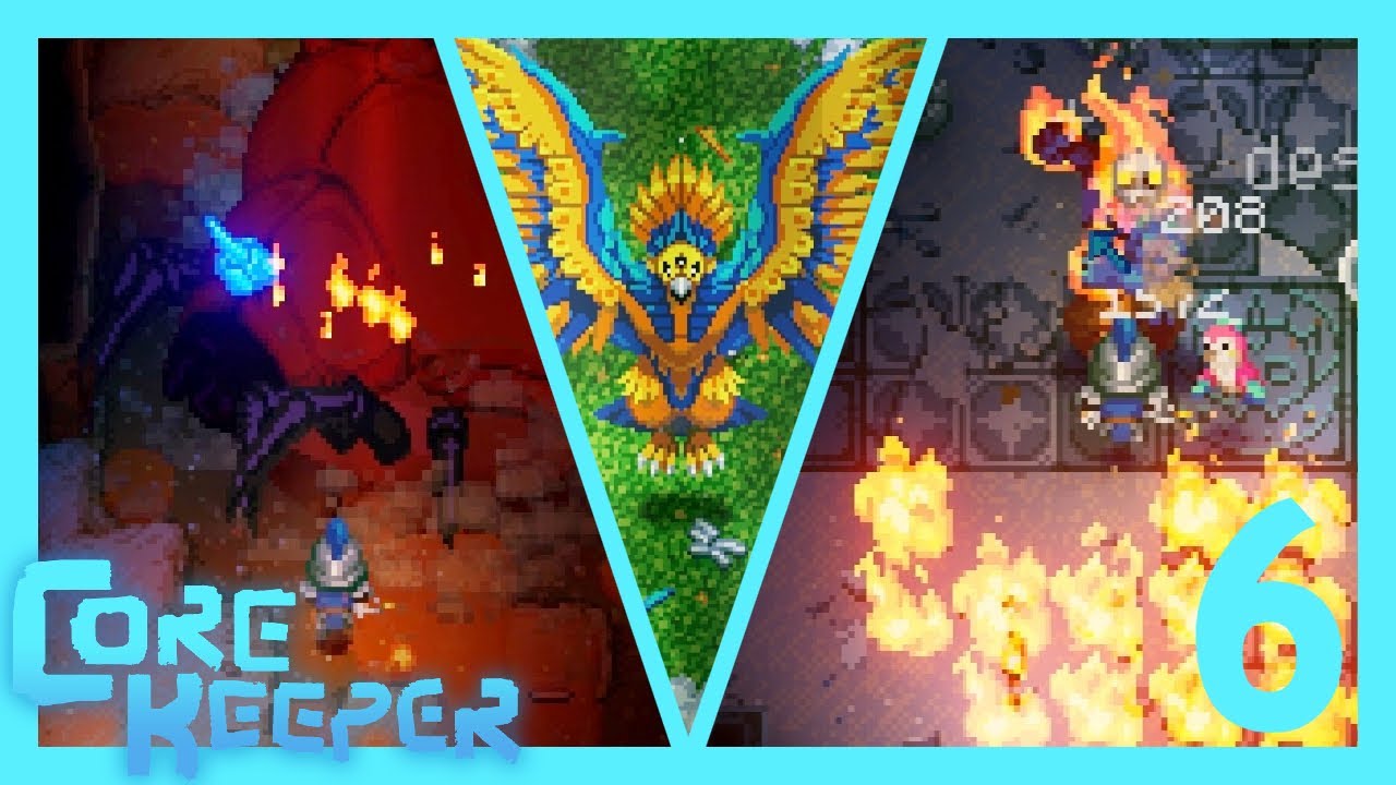 Fight The Sky Titan & Ghorm The Devourer - Part 6 (Core Keeper) - YouTube