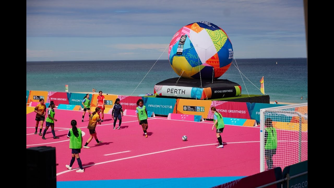 The FIFA Women's World Cup 2023™ Unity Pitch launches in Perth/Boorloo ...