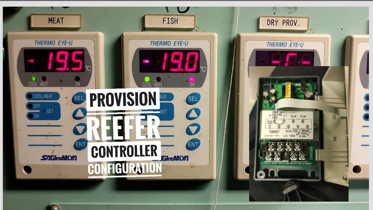SAGINOMIYA PROVISION TEMP CONTROLLER - YouTube