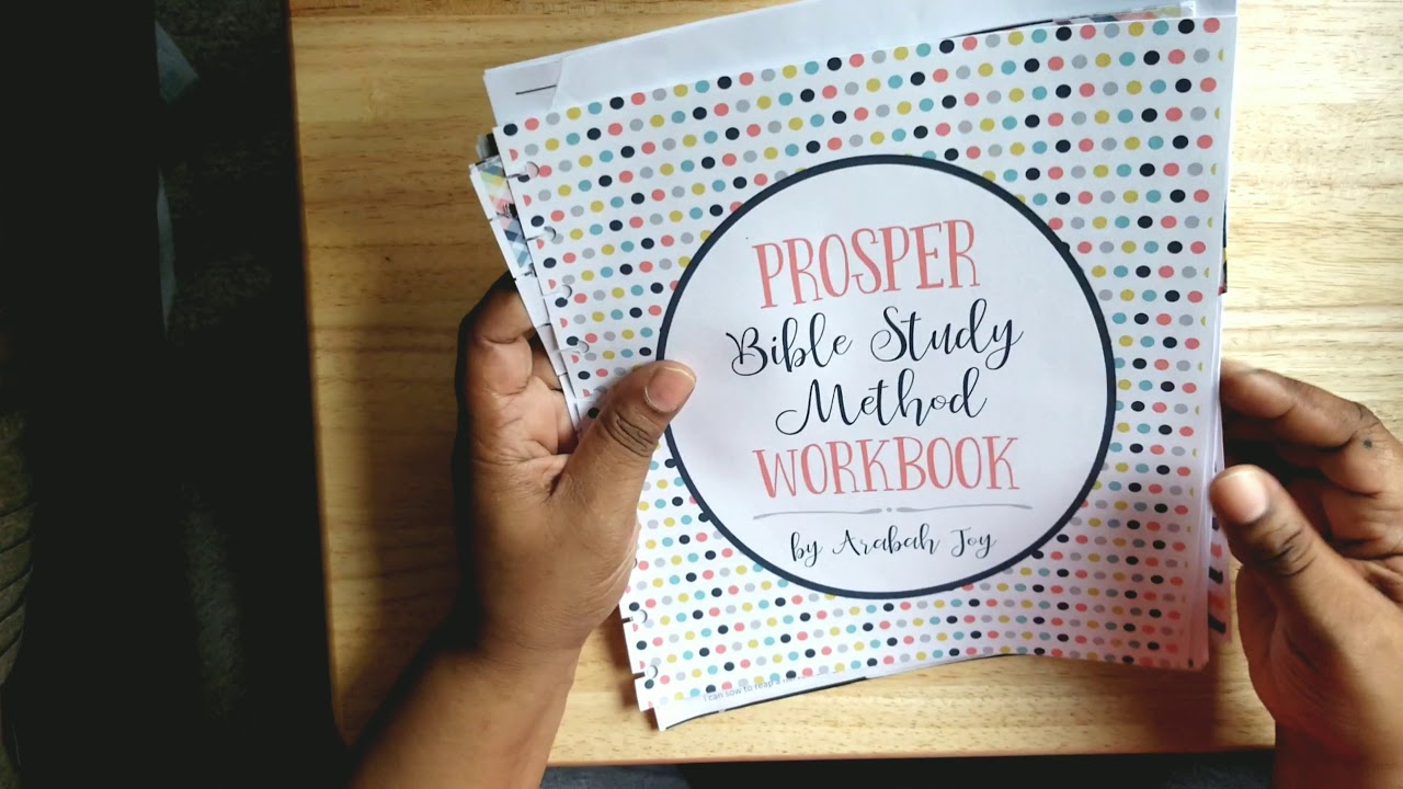 PROSPER Bible Study Method - YouTube