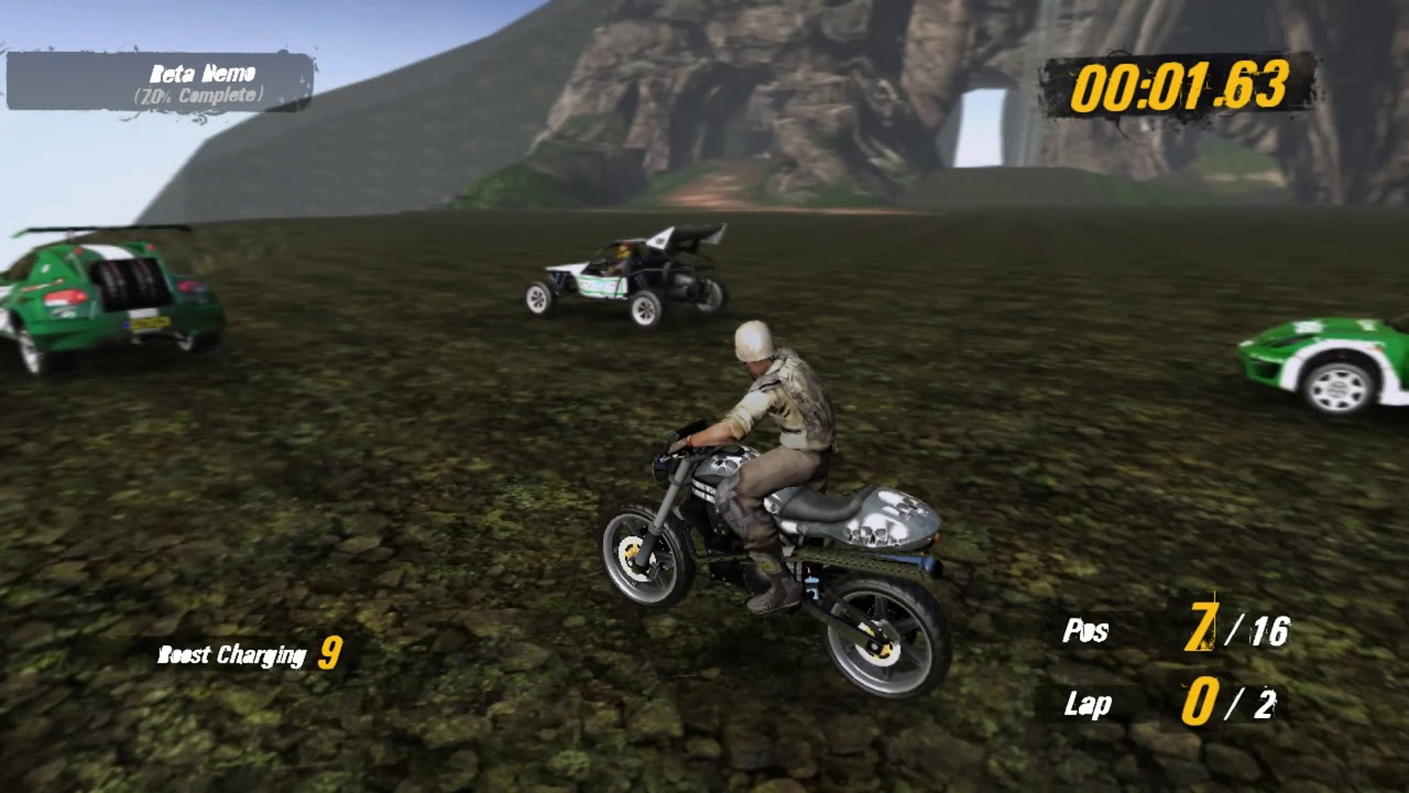 MotorStorm Pacific Rift 70% beta - campaign and dev levels - YouTube