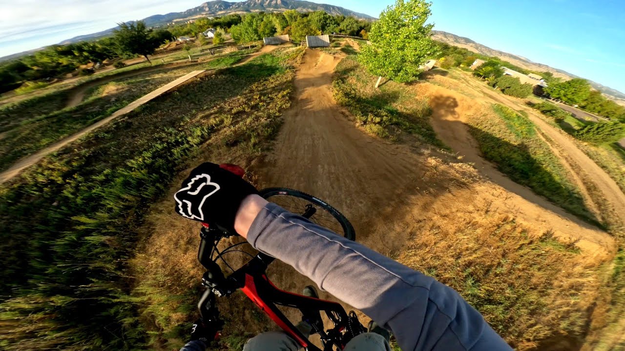 Valmont Bike Park (Boulder, CO) | Large Slopestyle Line (Both options ...