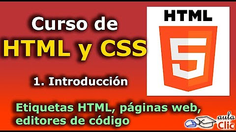 Curso de HTML y CSS. Tutorial en ESPAÑOL desde "cero" - YouTube