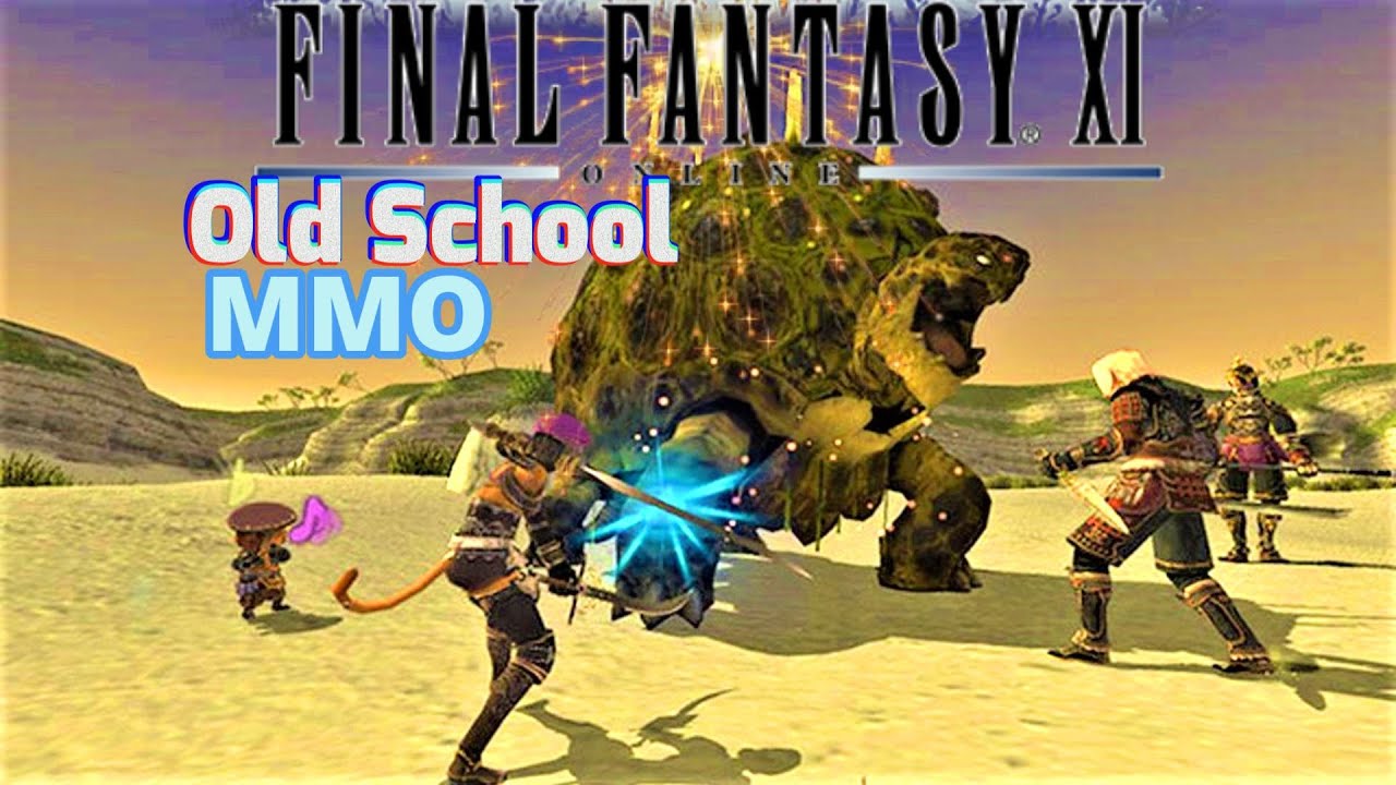 Final Fantasy 11 : Old School MMO Action - YouTube