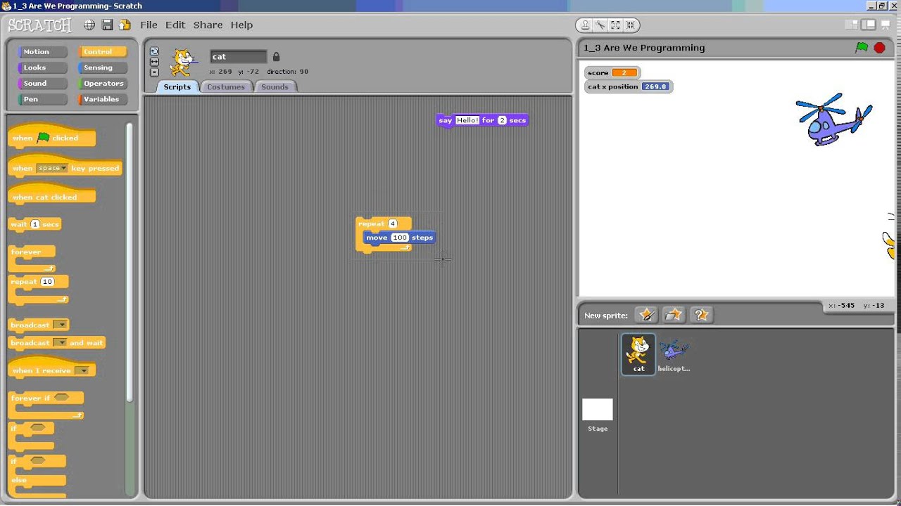ICS2O 1 3 Are We Programming P2 - YouTube