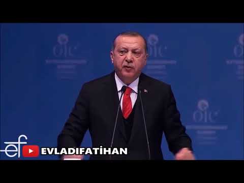 Erdoğan İslam Ülkelerini Topladı, Resti Çekti  (Tarihi Kudüs Konuşması)