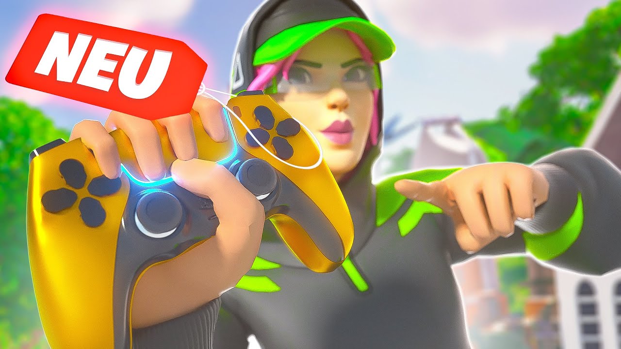 RUBIX wechselt auf NEUEN CONTROLLER in FORTNITE! 🎮 - YouTube