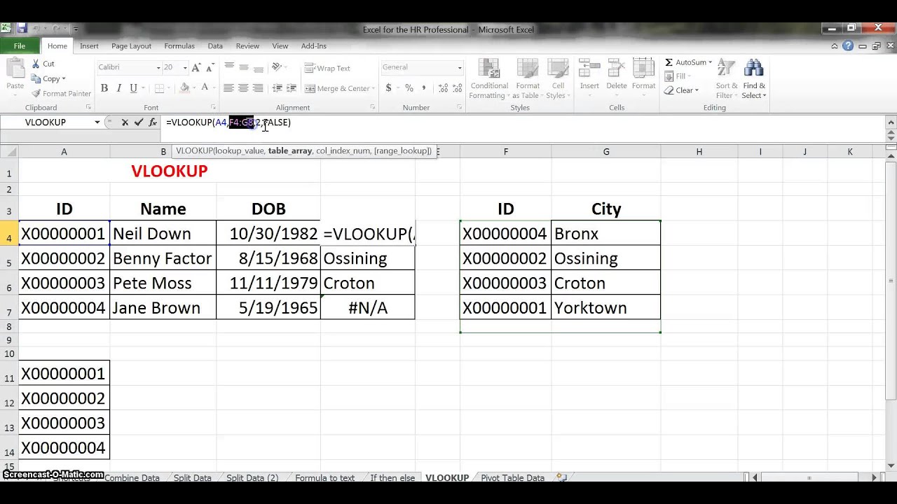 Module 6: VLOOKUP Function - YouTube