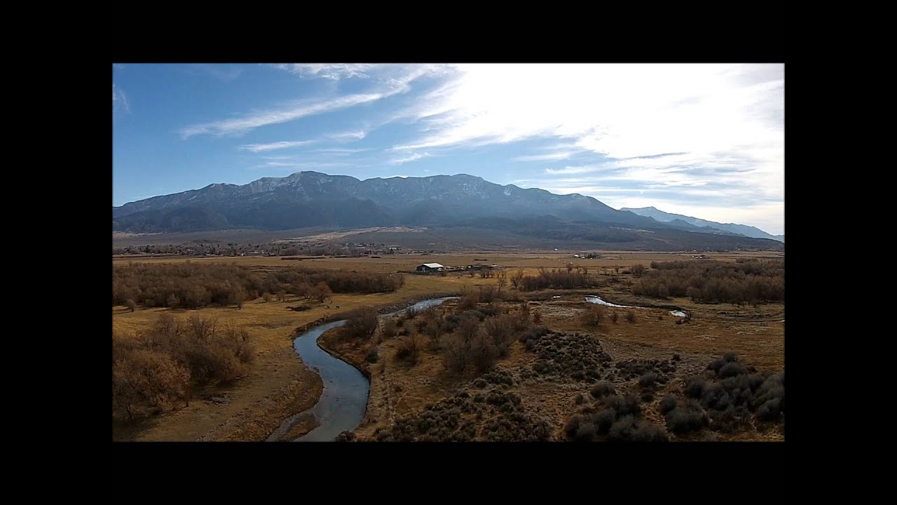 Slow Flight Over the Sevier River - YouTube