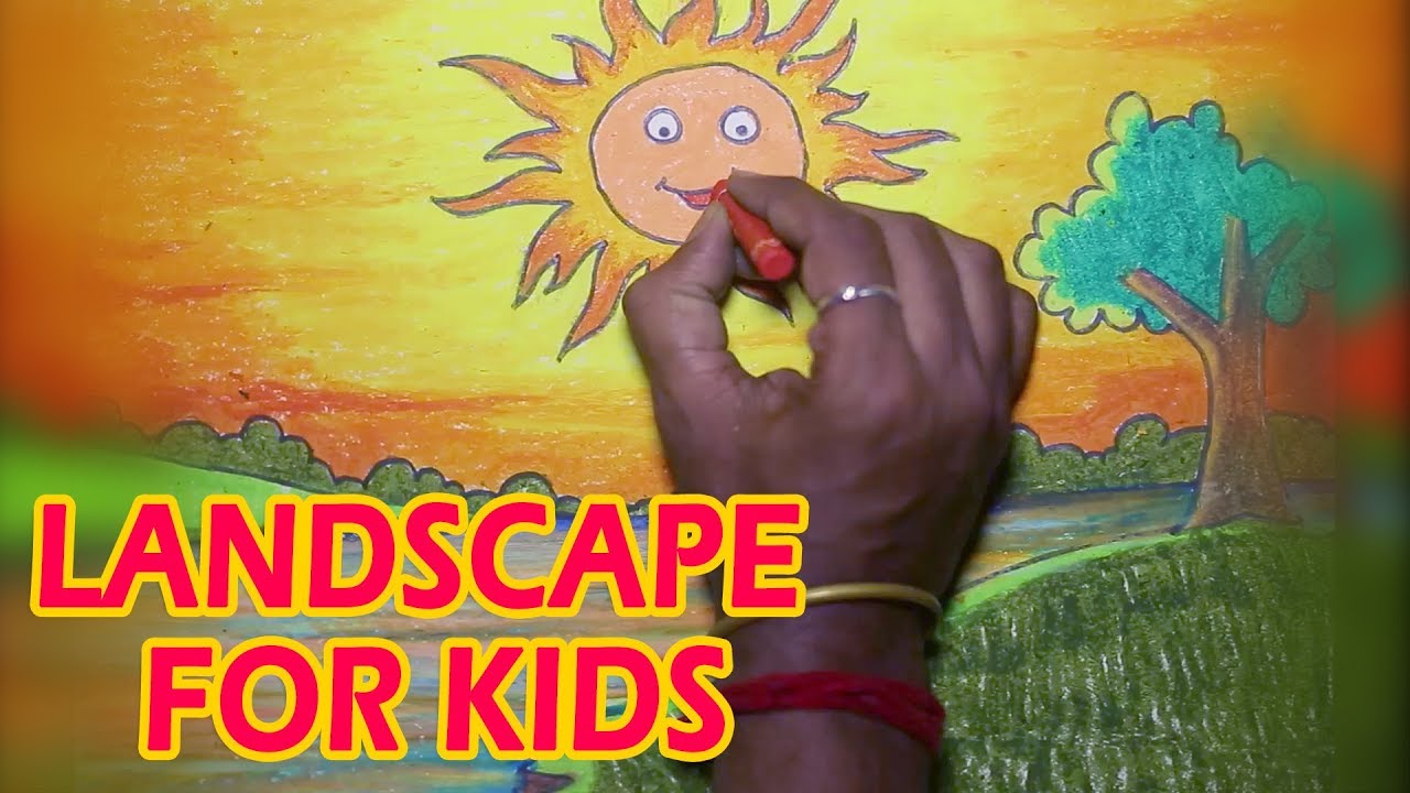 How To Draw || LANDSCAPE || Online Drawing Classes - For Kids || S-5 ...