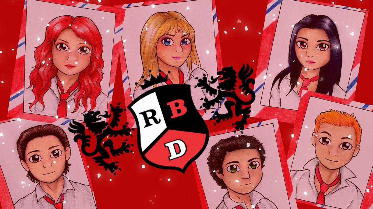 Desenhando os personagens de Rebelde #RBD - YouTube