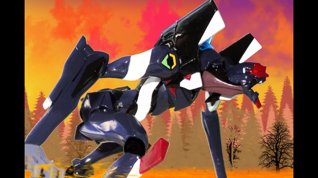 Revoltech #106 Evangelion Evolution Unit 03 Review - YouTube