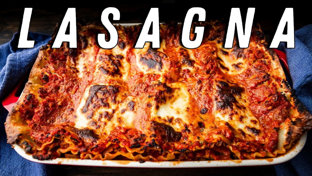 The BEST Way To Make Lasagna - YouTube