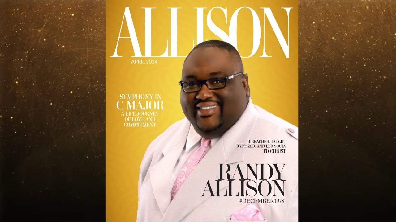Homegoing Celebration for Pastor Randy F. Allison Jr - YouTube