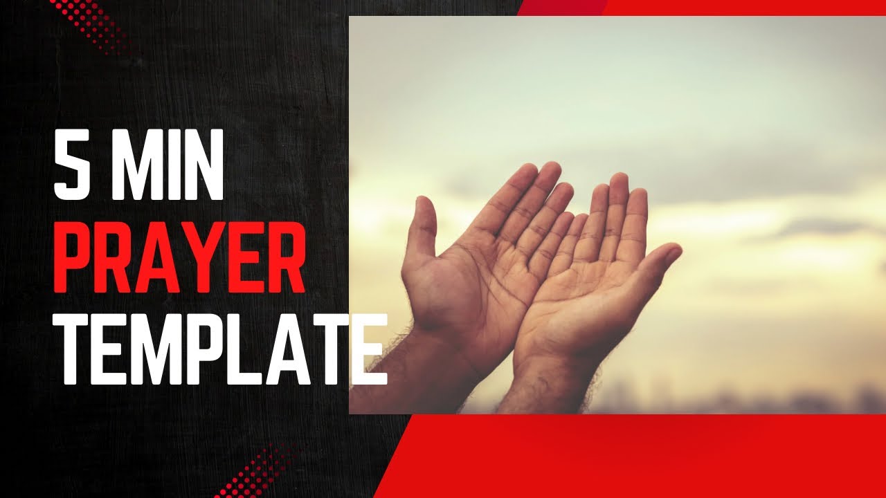 A Simple Prayer Model For Beginners - YouTube
