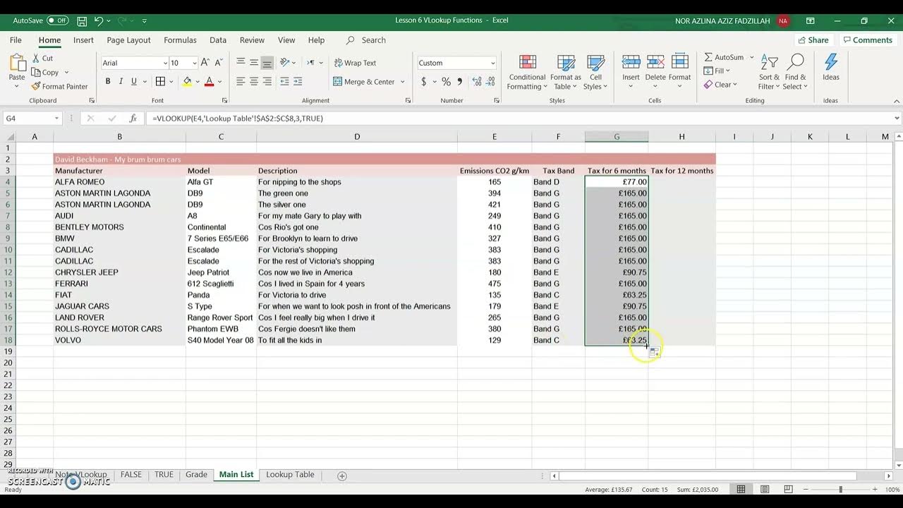 MS EXCEL VLookup Function - Part 2 - YouTube