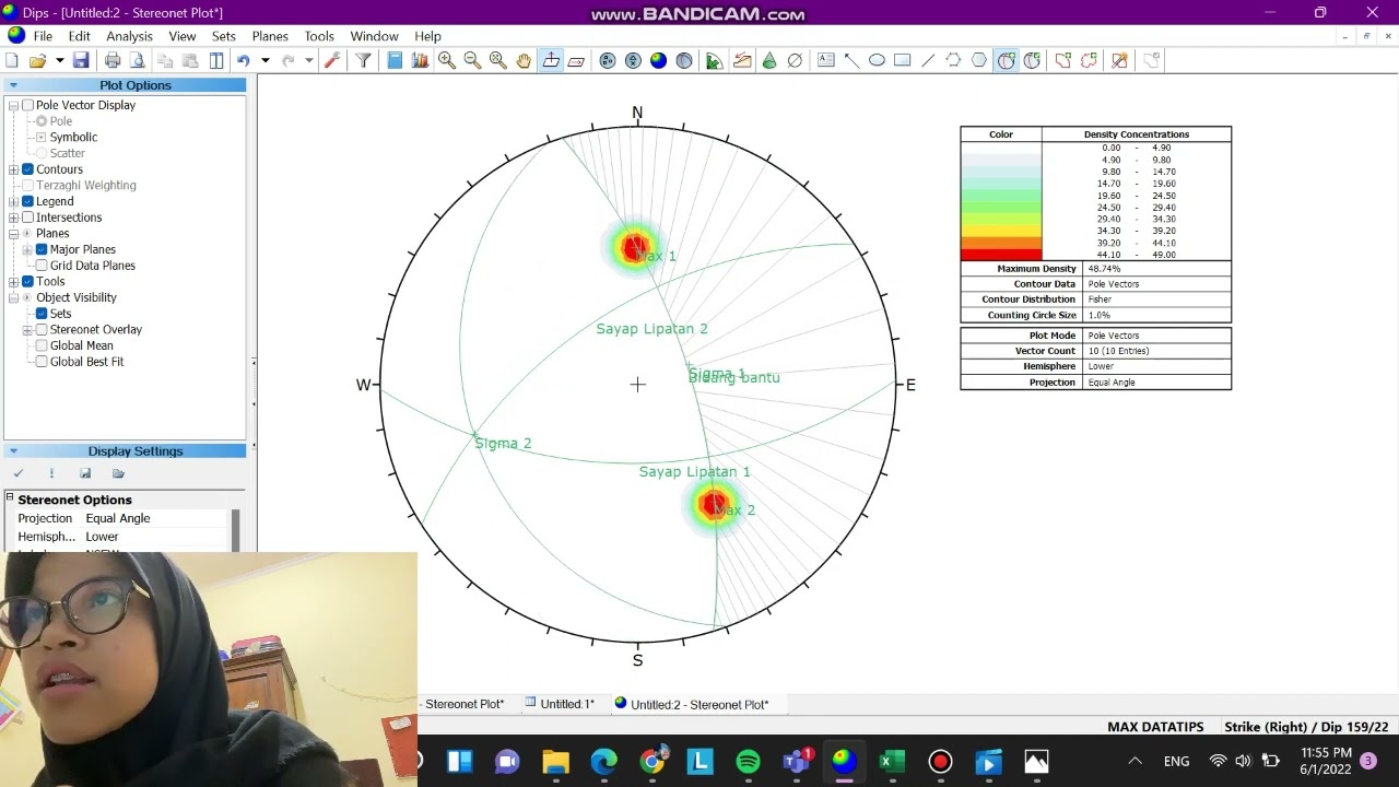 Tutorial Mengolah Data Struktur Geologi Menggunakan Software Dips - Praktikum Geologi Struktur ...